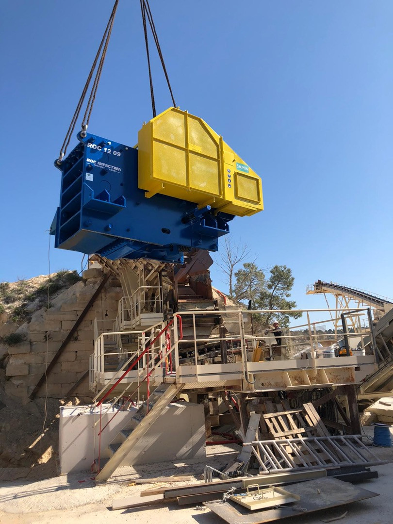 Montage et mise en service d’un concasseur à mâchoire ROC 1209. - ROC ...